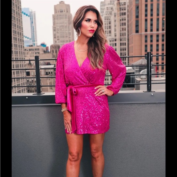 Dresses | Jess Lea Shades Of Shimmer Sequin Dress | Poshmark